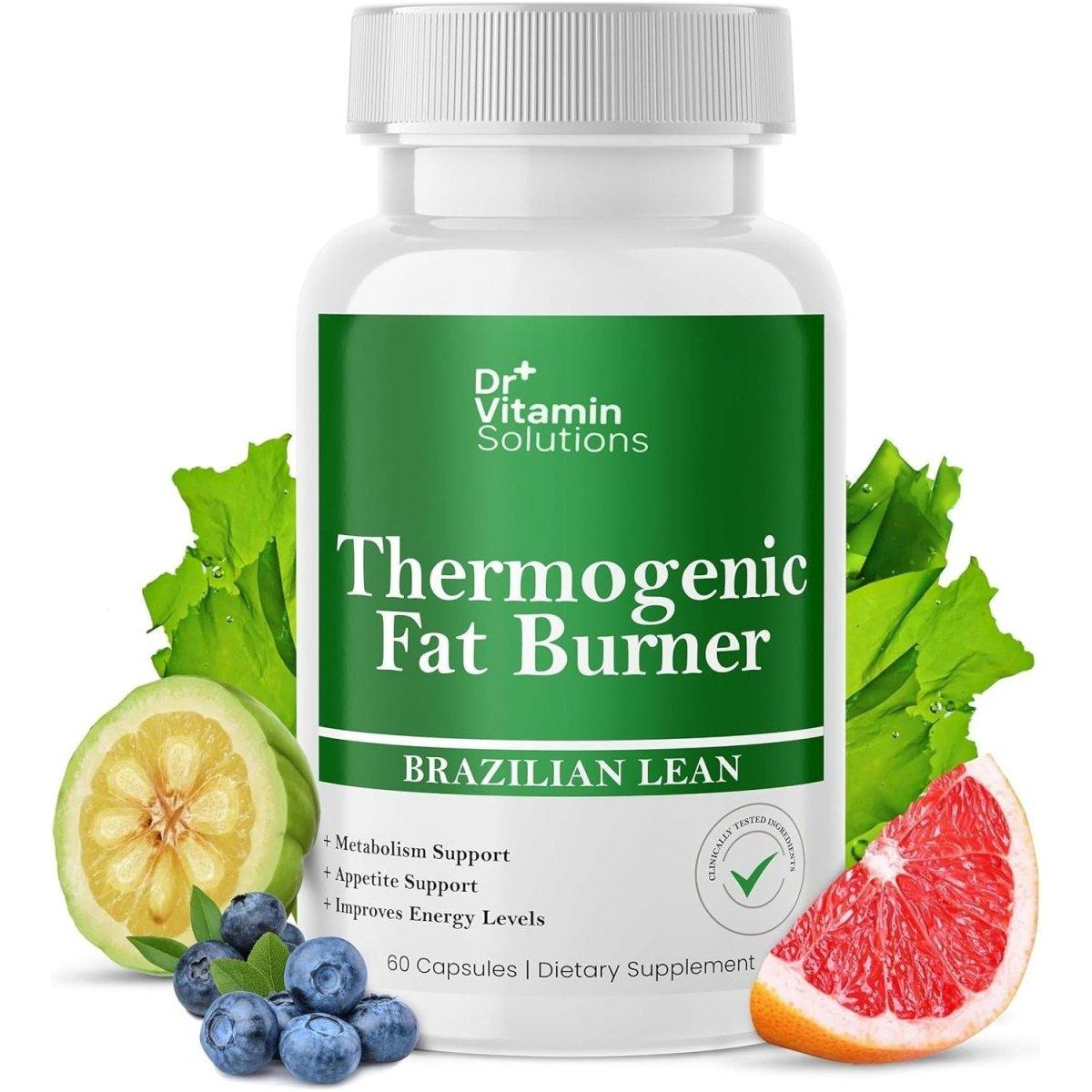 DR VITAMIN SOLUTIONS Thermogenic Fat Burner Dietary Supplement - 60 ...
