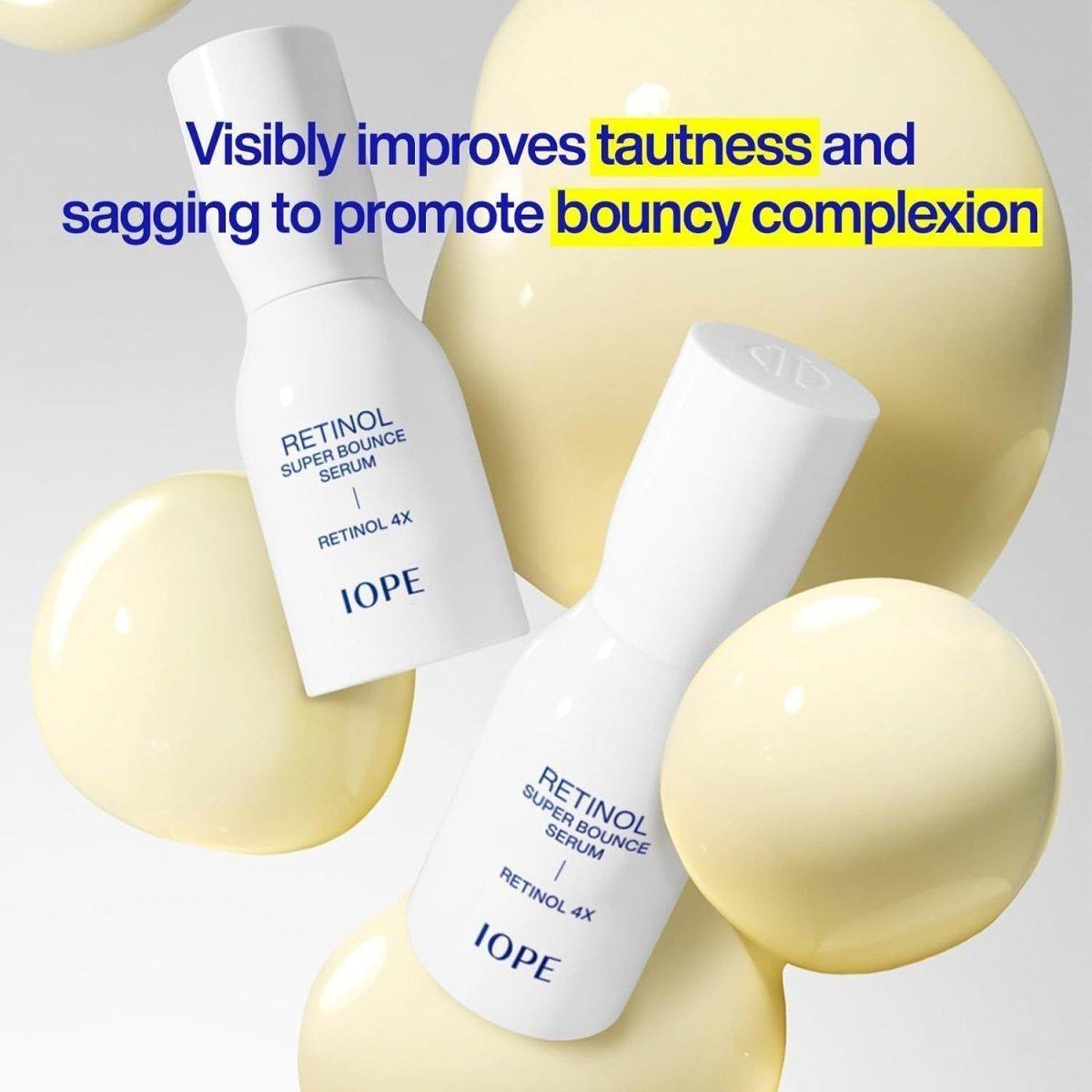IOPE Retinol Super Bounce Serum | Intensive Reactivating Korean Retinol ...