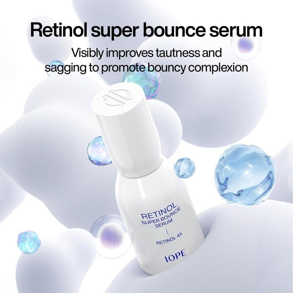 IOPE Retinol Super Bounce Serum | Intensive Reactivating Korean Retinol ...