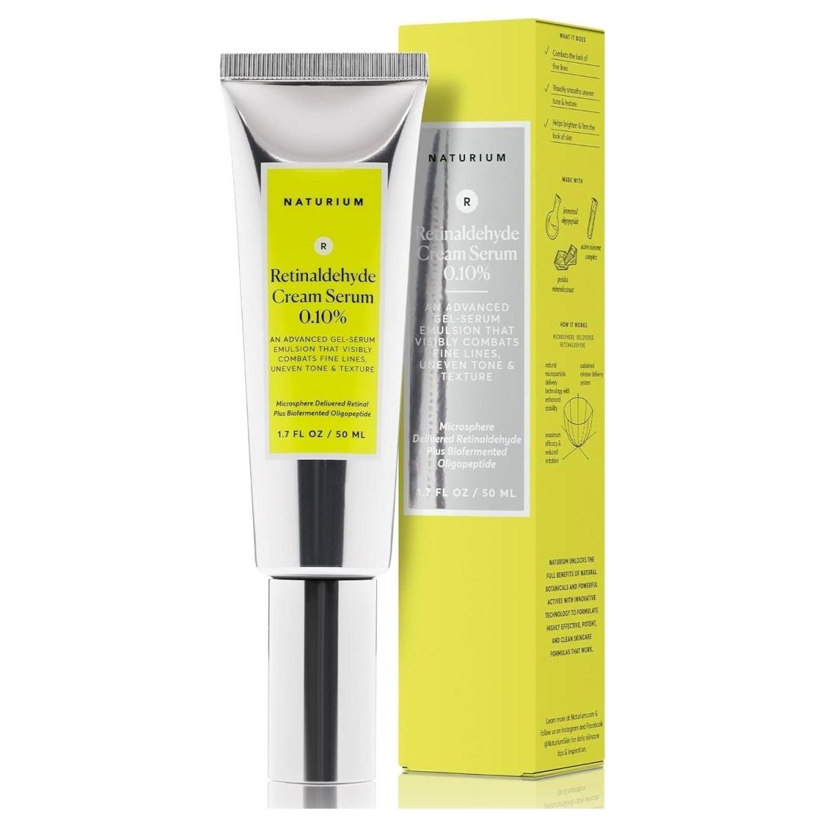 Naturium Retinaldehyde Cream Serum 0.10% – 50ml | Advanced Anti-Aging ...